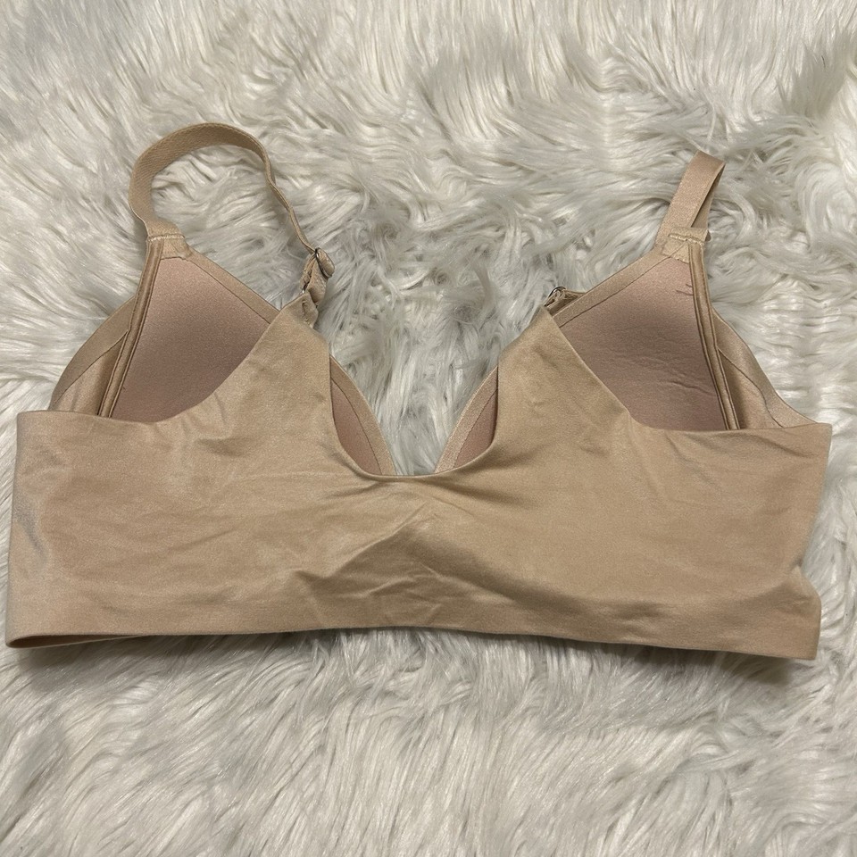 Aerie 34C Bra Tan Sunnie Wireless Pullover Stretch Adjustable Straps | eBay