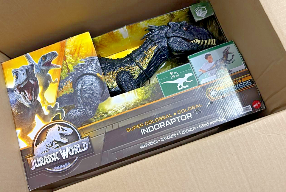 Jurassic World super Colossal Indoraptor Dinosaur Action Figure ...