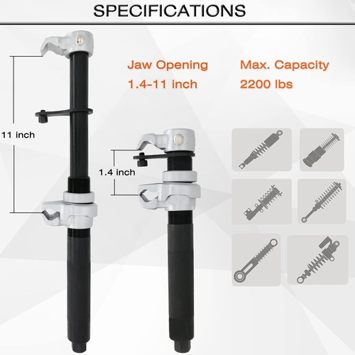 Coil Spring Compressor Tool Automotive 2 pcs Heavy 3PCS Set | eBay