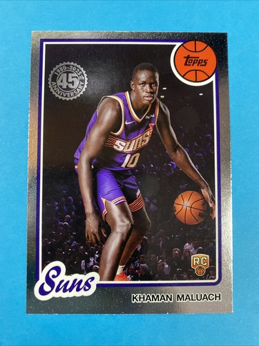2025-26 Topps Basketball 45th Anniversary Foil Khaman Maluach #80BK-57 ...