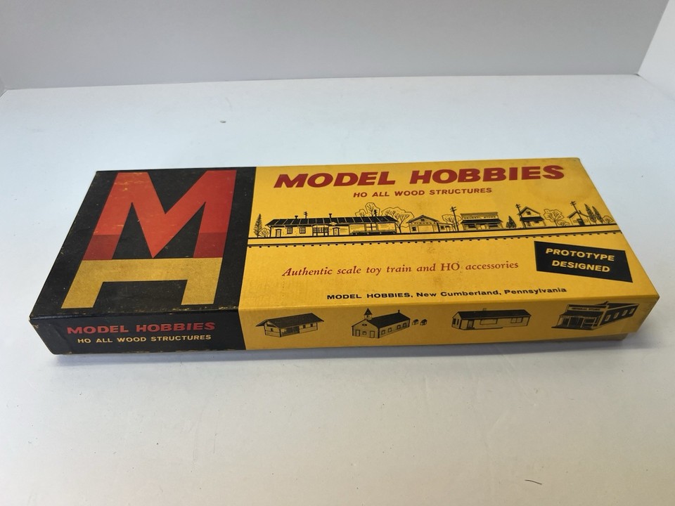 Vintage Model Hobbies Ho Scale All Wood Models #548 Coal Yard | eBay