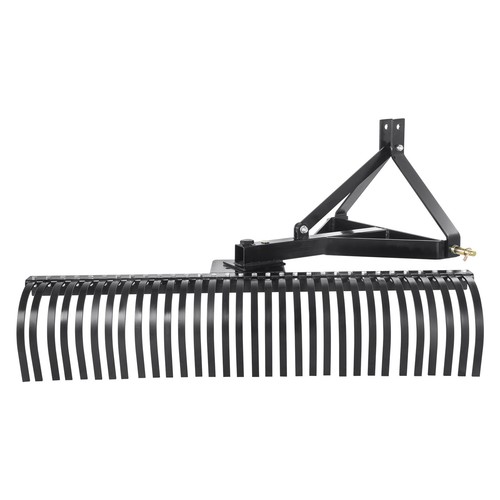 Tow Behind Dethatcher 60" 3-Point Lawn Dethatcher Rake with Attachments ...