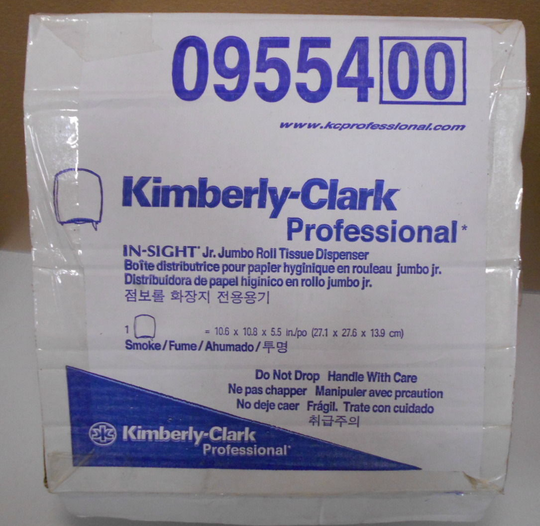 Kimberly-Clark 09554 In-Sight JR Jumbo Roll Tissue Dispenser Smoke | eBay