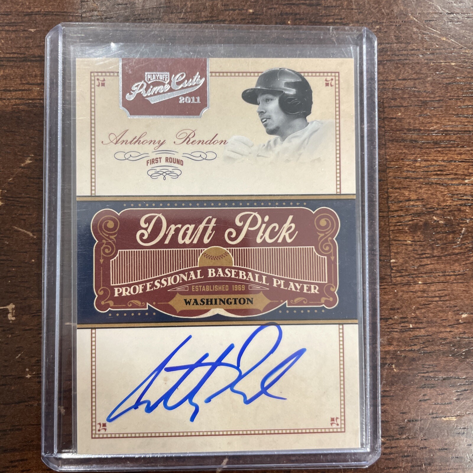 Anthony Rendon Los Angeles Angels 2011 Playoff Prime Cuts Auto ...