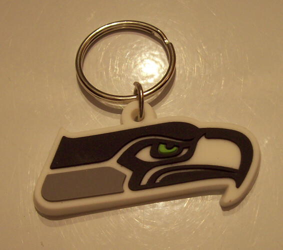 LOT OF (5) NFL KEYCHAINS SOFT RUBBER PVC PICK YOUR TEAM GREAT FOR ...