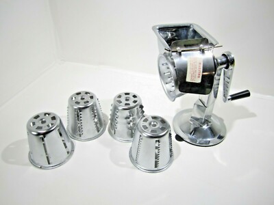 Healthy Gourmet Kitchen Cutter Manual Food Processor & 5 Cones, King ...