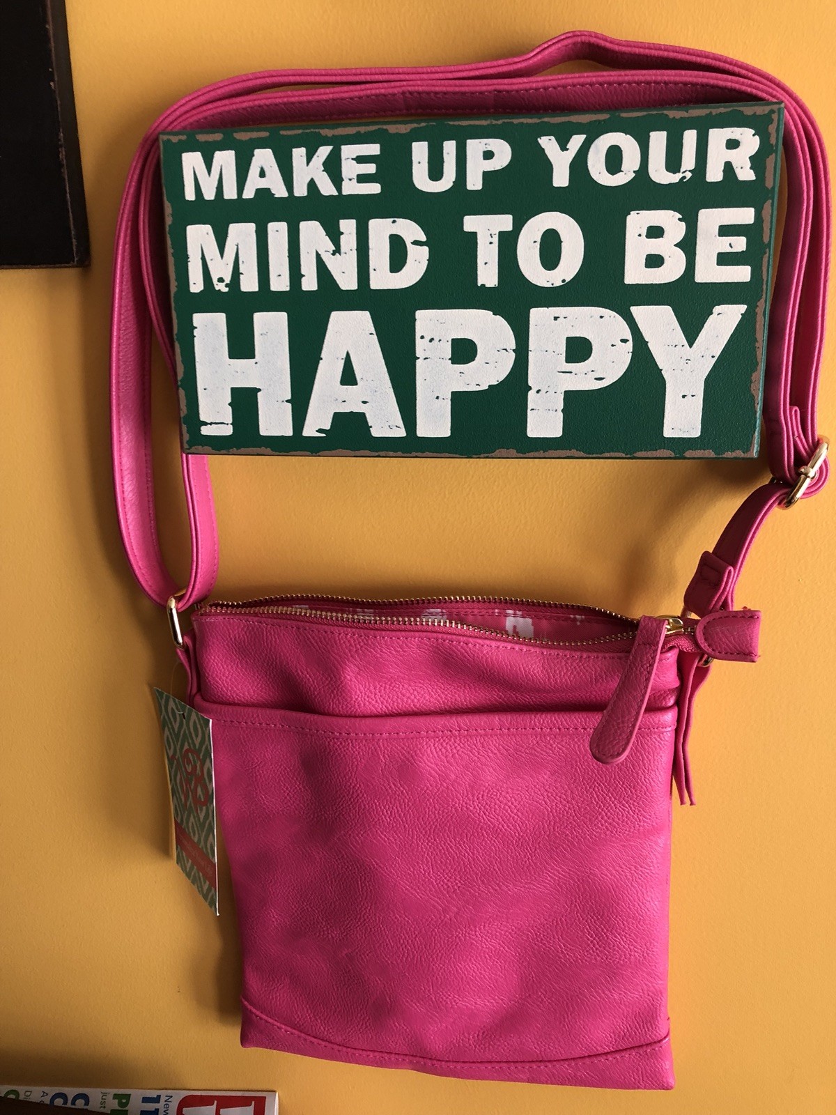 WB Personalize Your Life Crossbody Hot Pink New With Tags. I DO NOT ...