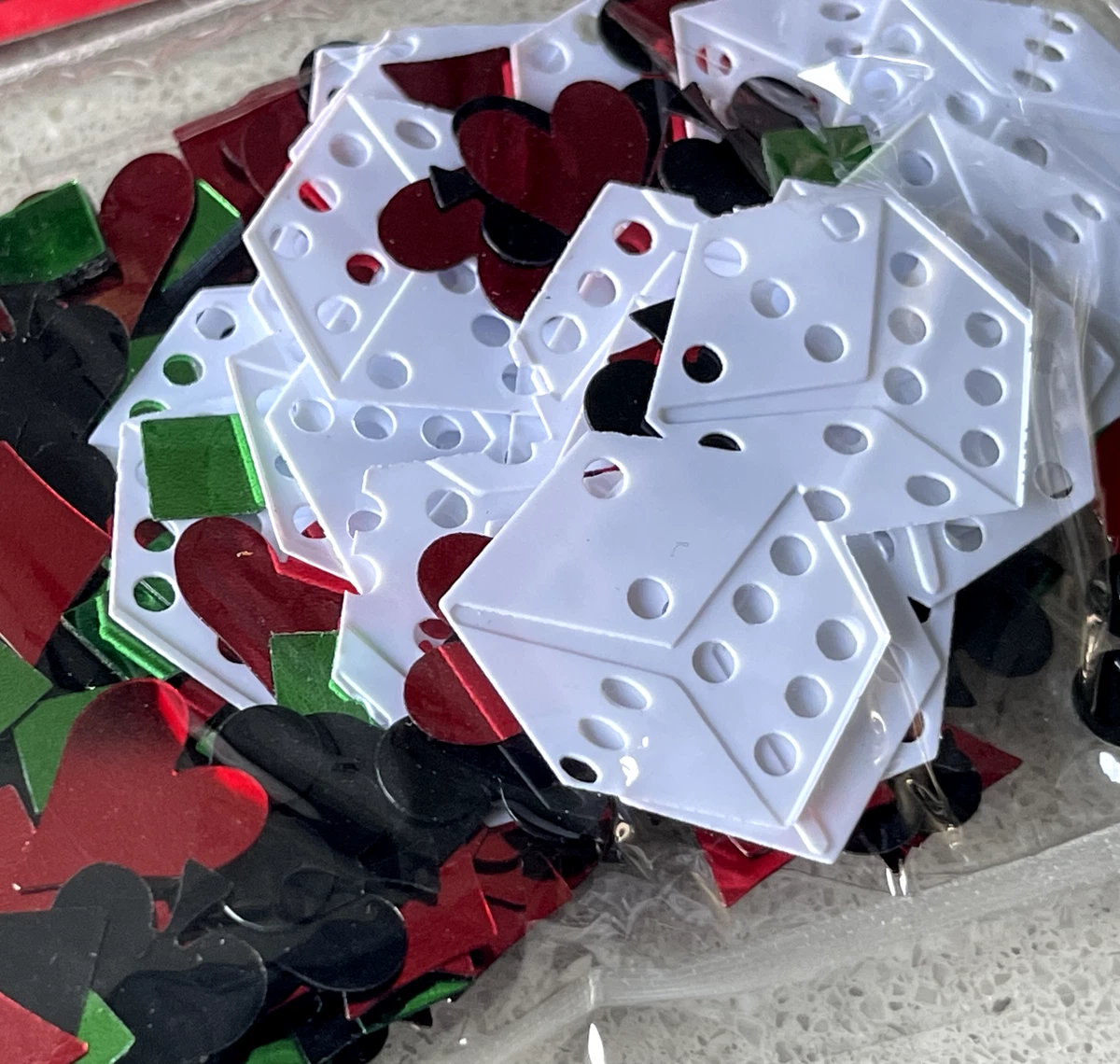 Dice Centerpiece Decorations