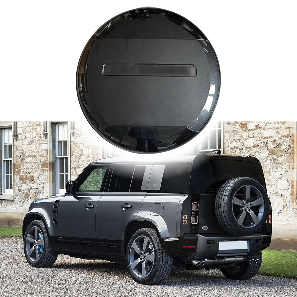 Defender Spare Tire Cover Carpathian Grey Spare Tire Cover For Land ...
