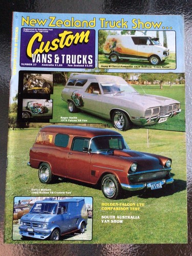 CUSTOM VANS & TRUCKS Magazine - Australian Panel Van and Utes No.27 ...