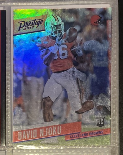 2017 Panini Prestige - SP Rookie Xtra Points Blue #295 David Njoku (RC) | eBay