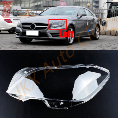 For Mercedes Benz CLS W218 2010-2014 p Auto Headlight Lens Shell+Glue ...