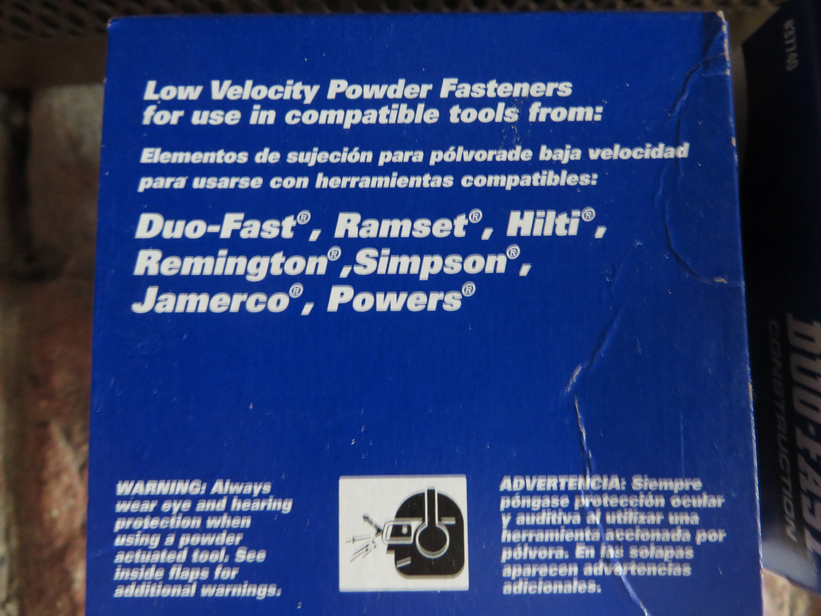 DUO-FAST CONSTRUCTION LOW VELOCITY POWDER 1 1/2" FASTENERS 38 mm | eBay