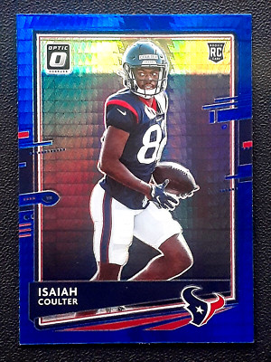 ISAIAH COULTER RC 2020 PANINI DONRUSS OPTIC BLUE HYPER NO 132 50297 | eBay