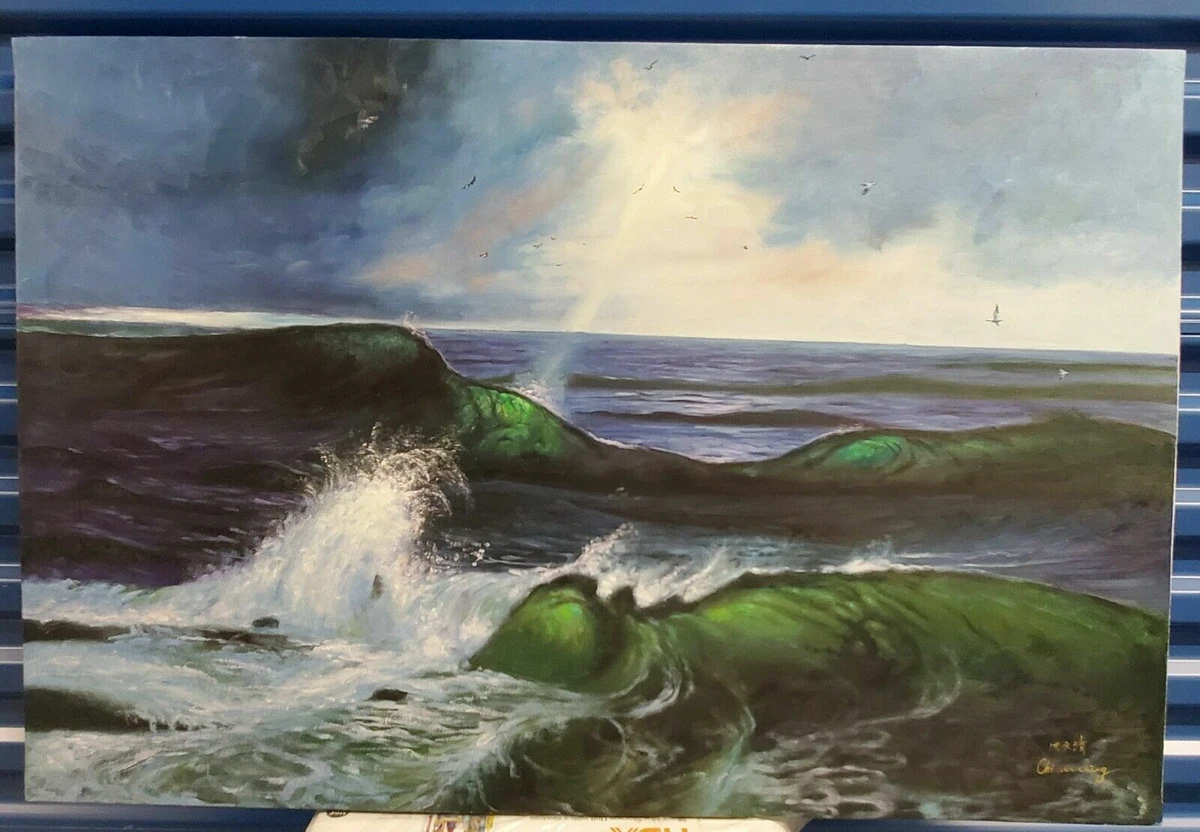 Chinese Ocean Painting