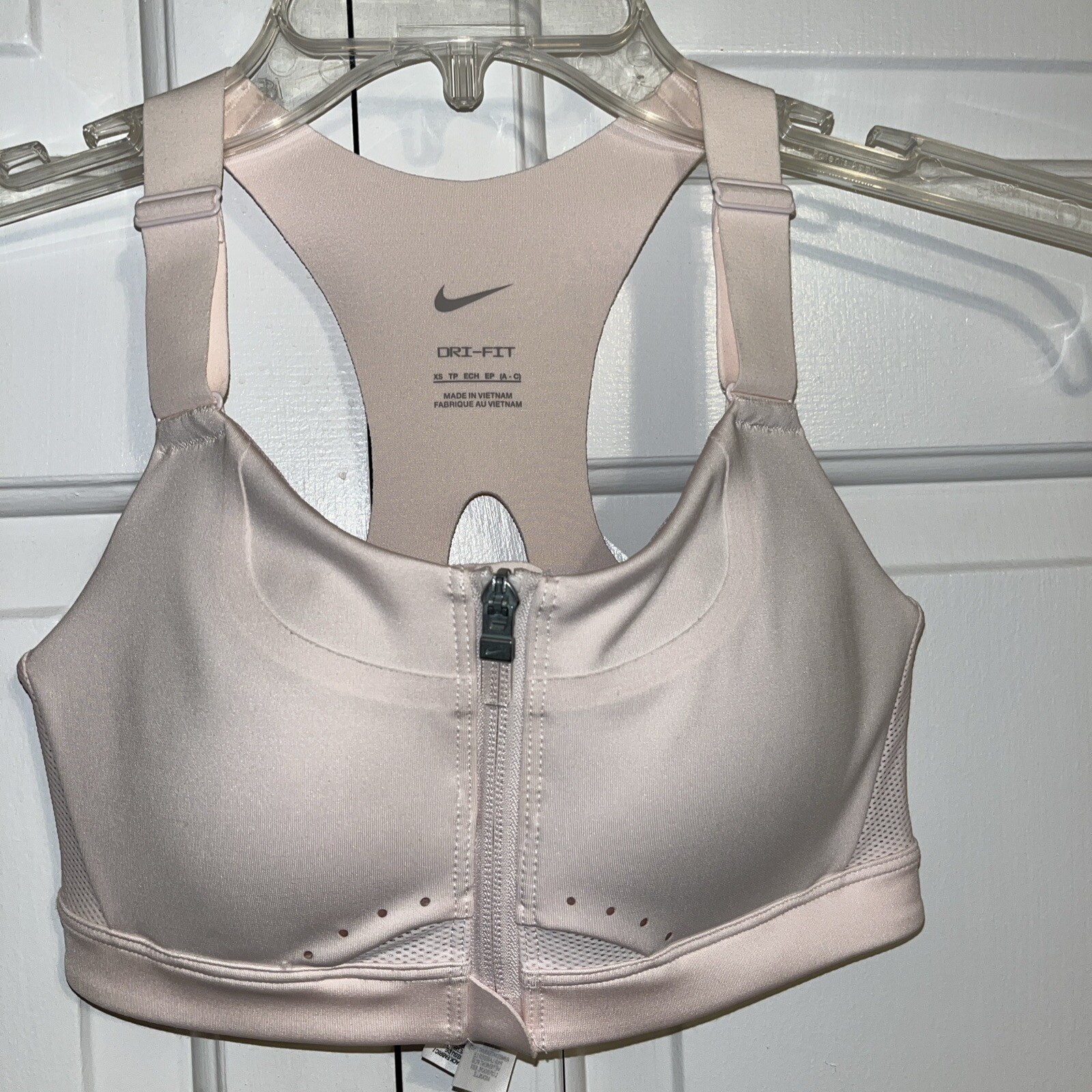 New Women Nike Alpha Sports BRA DD0436-640 Padded High Support Size XS ...