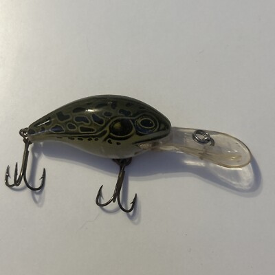 Vintage Rebel Naturalized Wee R Square Bill Crankbait Fishing Lure ...