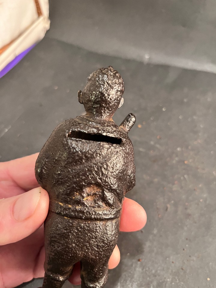 1920 A.C. Williams Ty Cobb Baseball Player Still Bank, Collectible ...