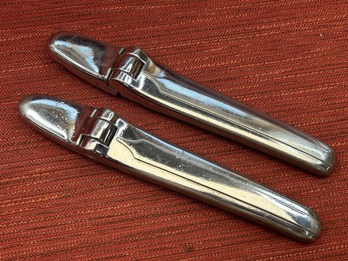 pair 1937 Chevrolet trunk hinges, hot rat rod lowrider GM bomb | eBay
