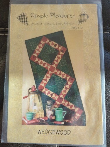 Wedgewood Applique Quilt Pattern by Simple Pleasures SPL-110 Terry ...