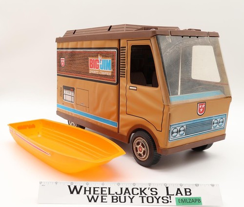 Sports Camper W/Boat Big Jim 1972 Mattel Vintage Action Figure Vehicle ...