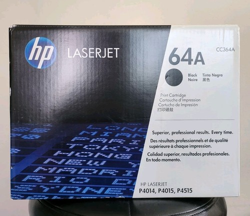 SUPER NICE HP 64A CC364A Black Toner Cartridge GENUINE SEALED | eBay