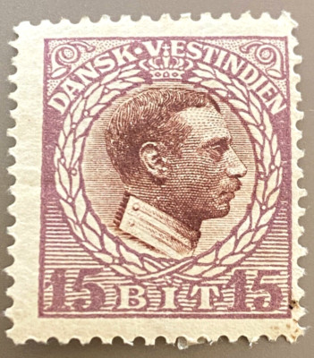 DWI - 1915 *15 Bit stamp Violet . MNH OG VF | eBay