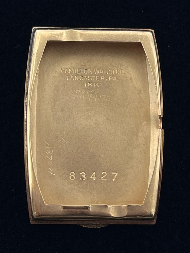 Vintage Hamilton Richmond Watch 18K Yellow Gold | eBay