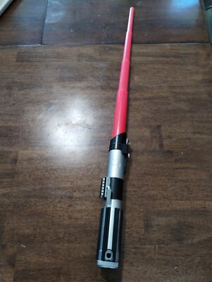 2015 Hasbro Darth Vader Lightsaber Red Retractable C-3252A Stars Wars ...
