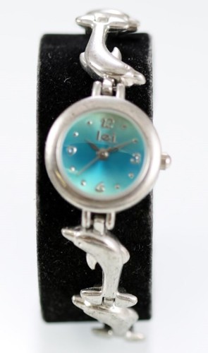 LEI Women Watch Silver Stainless Steel Water Resistant Battery ...