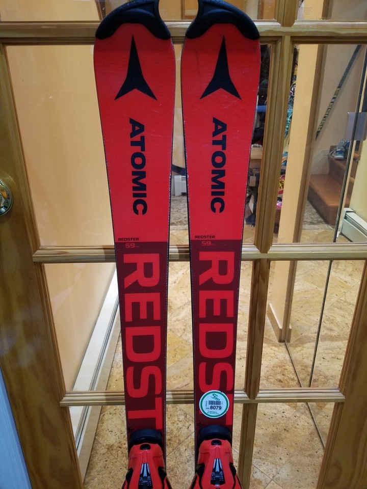 Atomic Redster S9 FIS SL Race Skis 152cm + Atomic Bindings | eBay