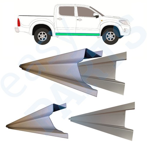TOYOTA HILUX 2005-2015 INNER + OUTER SILL REPAIR PANEL ROCKER PANEL ...
