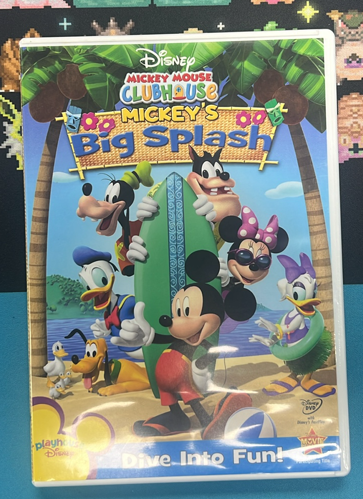 Mickey Mouse Clubhouse:Mickeys Big Splash (DVD 2009) (B128-1 ...