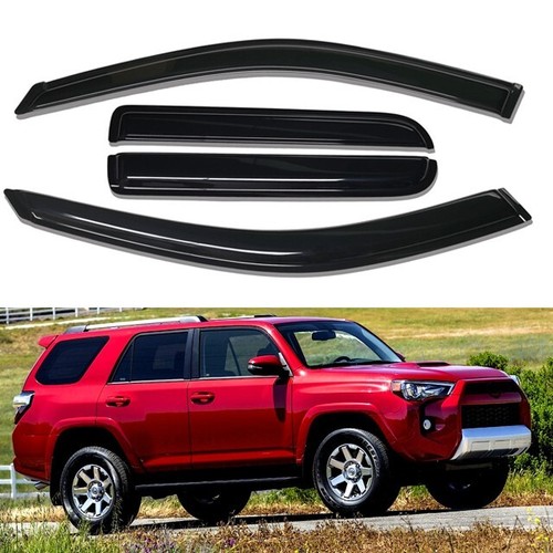 Fits 2003-2009 Toyota 4Runner Tape-on Window Vent Visor Rain Guard ...