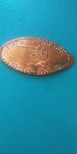 Fort Macon State Park Soldier Elongated Penny | eBay
