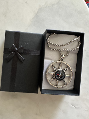 Trendy REAL working Compass Pendant Necklace, in GIFT BOX Valentine's ...