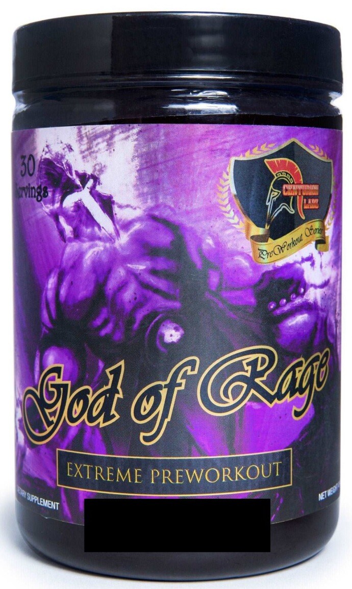 Centurion Labz God Of Rage Pre-Workout - Melon | eBay
