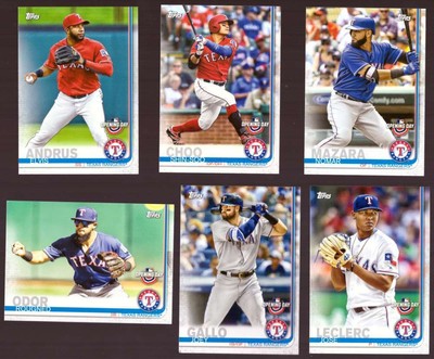 2019 Topps Opening Day - TEXAS RANGERS Team set | eBay
