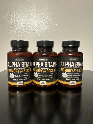 Onnit Alpha Brain Memory & Focus - 90-Capsules - | eBay