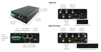 Pepwave MAX Transit Cat 18 LTE Router Dual Sim Card Slots | eBay