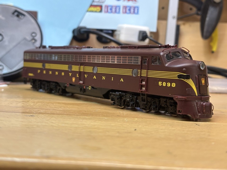 HO Scale Proto 2000 8056 PRR Pennsylvania EMD E8/9A Diesel Locomotive #5898A | eBay