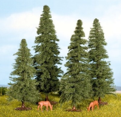 NOCH, 4 Christmas trees 4 to 8 cm, , NOC25432 | eBay UK
