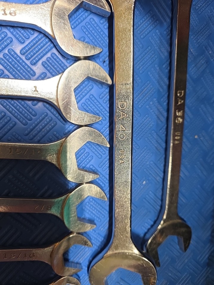 Mac Tools 4-Way Open-End Angle Wrench Set ,SAE open End Wrench Set | eBay