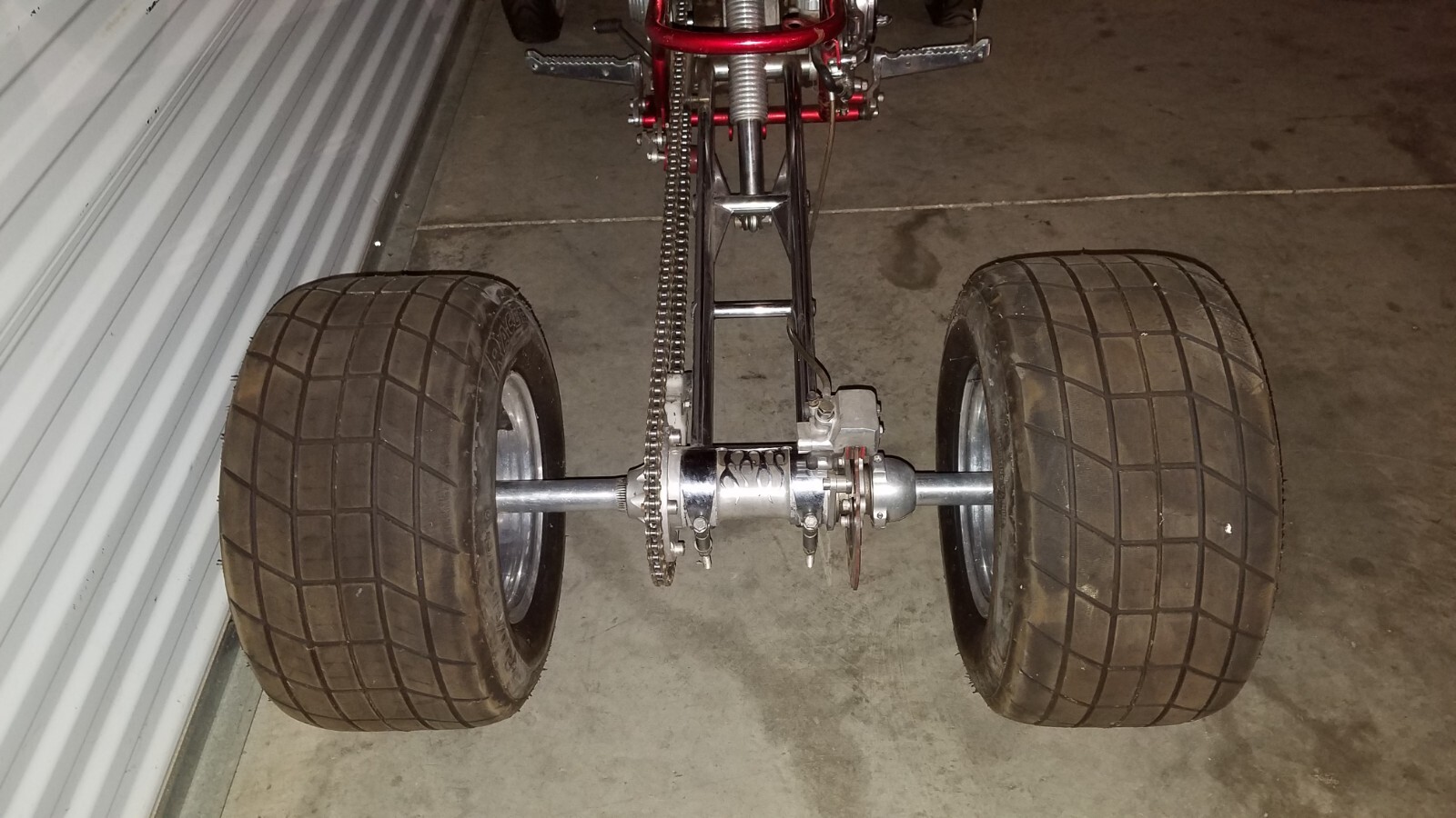 DRAG RACING BANSHEE YFZ QUAD CHEETAH CUB 421CC LONESTAR CHASSIS OPEN TO ...