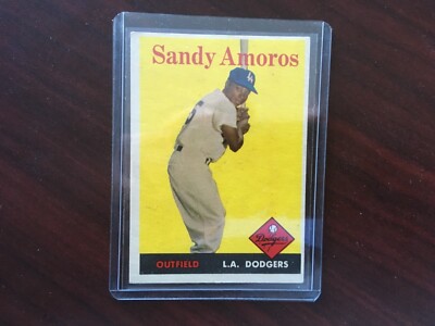 1958 Topps sandy Amorós 93 | eBay