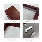 8"x10" Solid Wood Display Shadow Box Frame - Memory Box for 8x10 ...