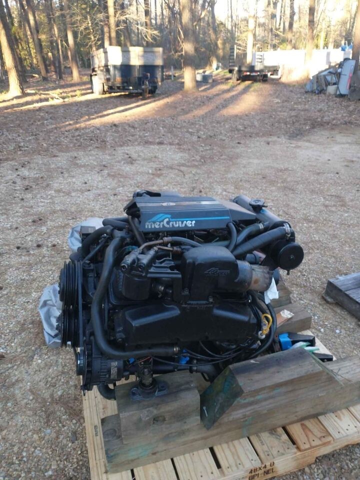 Marine Power 5.7L Marine Power 350 Marine Gas Engine RH ROTATION | eBay