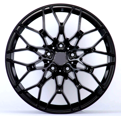 Set of 4 20"Gloss Black WHEELS RIMS 5x120 FIT BMW 3 SERIES 5 SERIES +35 ...