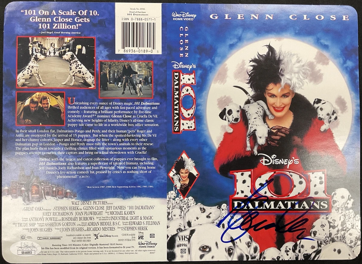 101 Dalmatians Vhs Cover