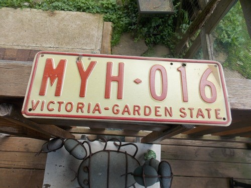 1990s Victoria Garden State License Plate | eBay